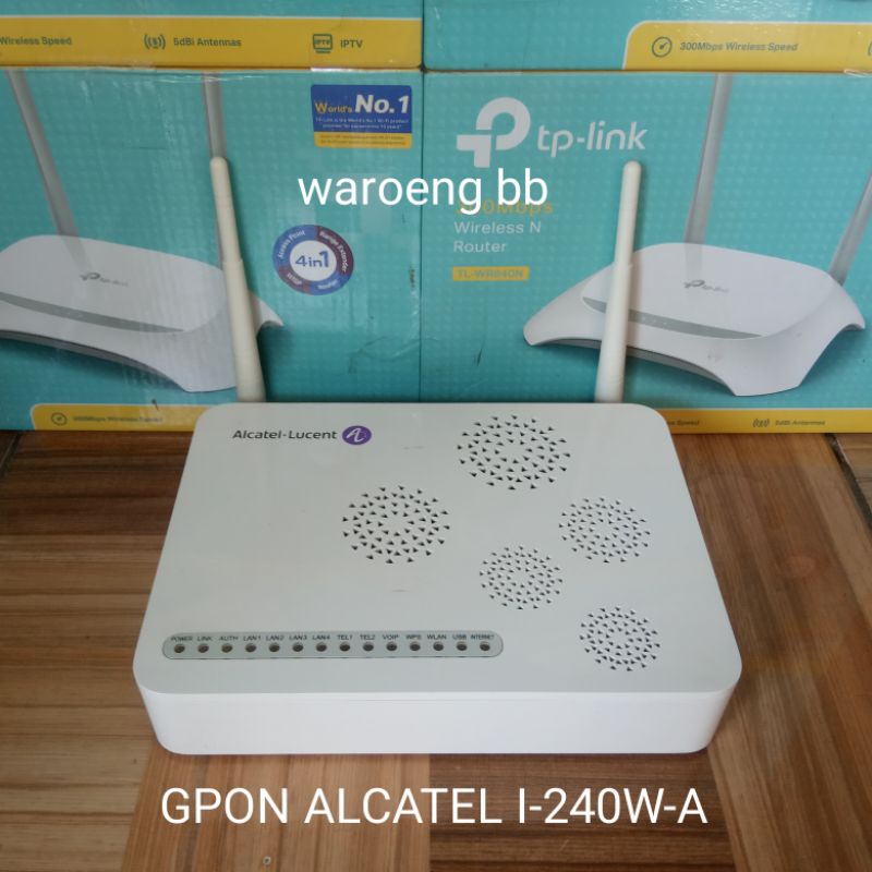 Jual MODEM ROUTER GPON ALCATEL LUCENT l-240W-A | Shopee Indonesia