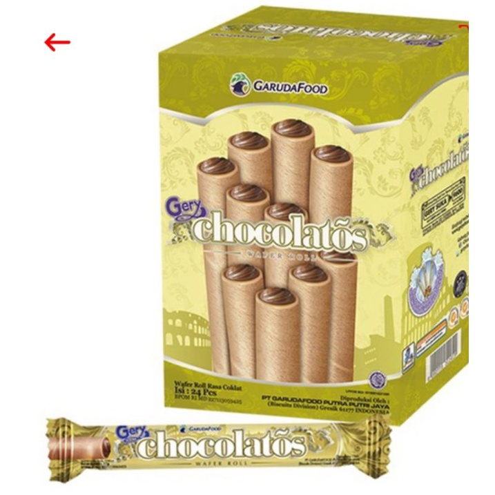 Jual Choco stik Chocolatos 1 box isi 24pcs | Shopee Indonesia