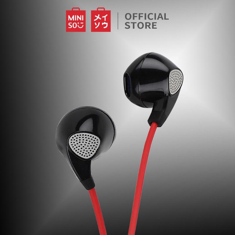 Jual Miniso Earphone Kabel Earbuds In Ear Classic Klasik Stereo Extra ...