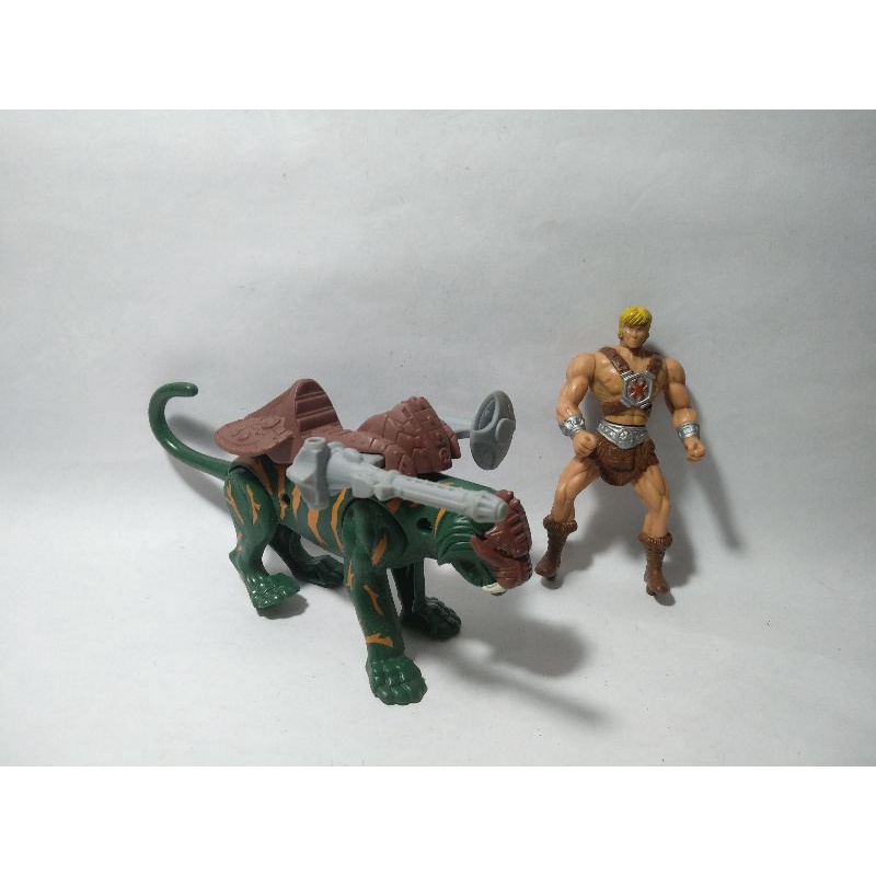 Jual Heman He Man Cringer Battle Cat Tiger Macan Harimau MOTU Masters ...
