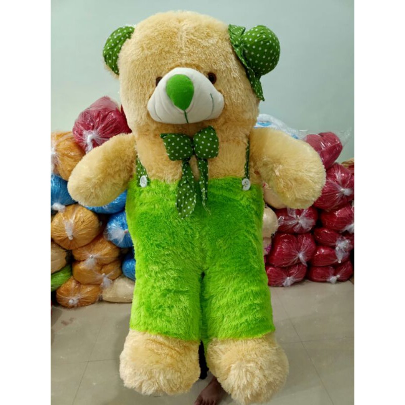 Jual (COD)BONEKA BEAR JOJON PITA TOPI JUMBO | Shopee Indonesia