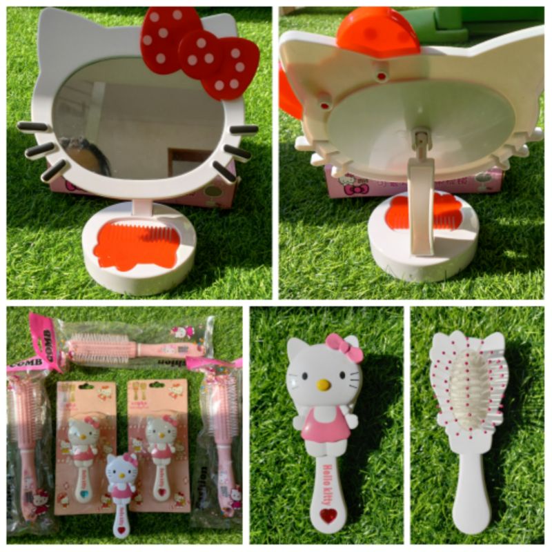 Jual Cermin Sisir Stand Hello Kitty, Frozen / Sisir Fancy Hello Kitty ...