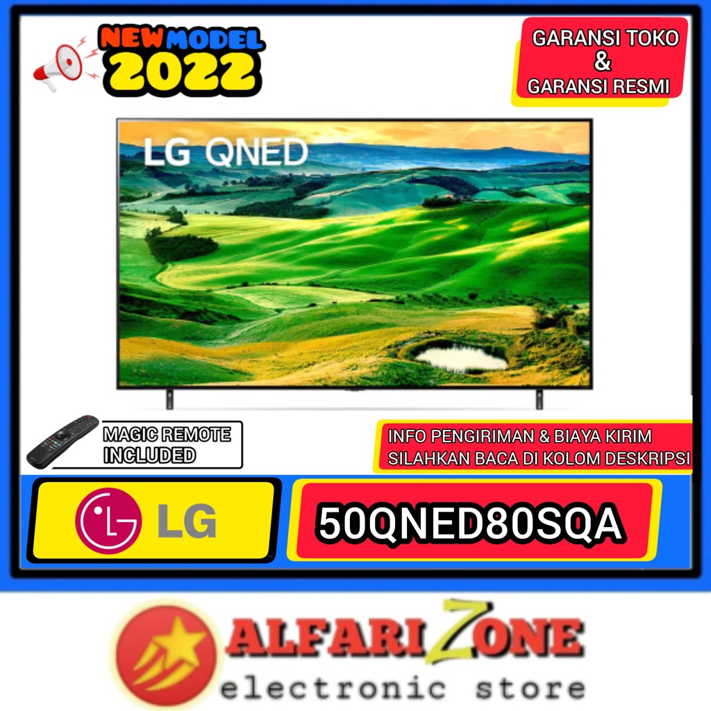 Jual LG 50QNED80SQA Smart TV LG 50" LG QNED Mini LED 4K 50QNED80 QNED80 ...