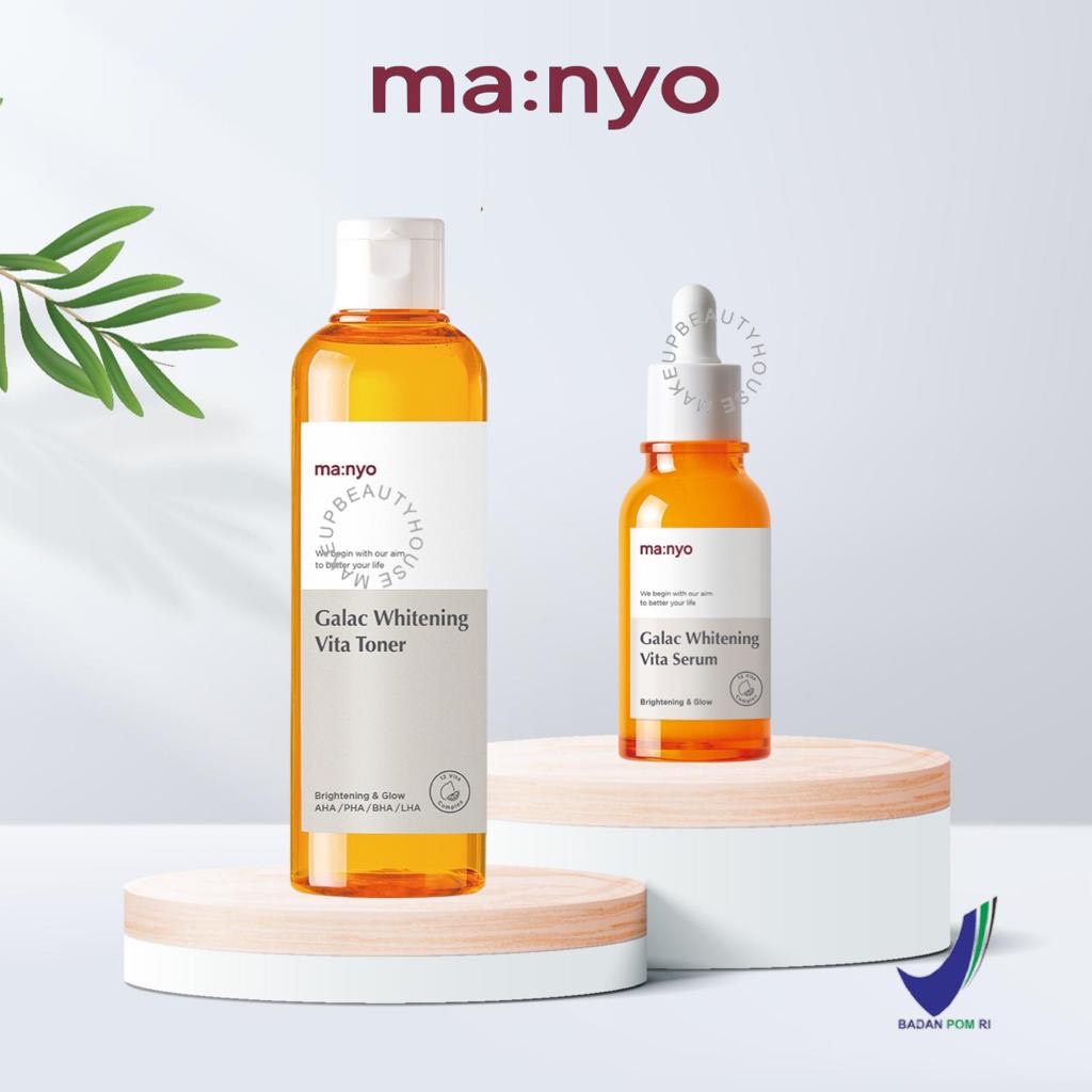 Jual MANYO FACTORY Galac Whitening Vita - Serum | Toner | Shopee Indonesia