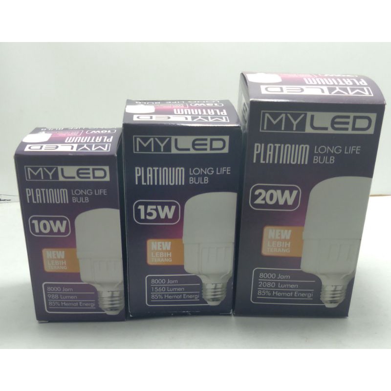 Jual lampu led my led platinum 10 watt 15 watt 20 watt | Shopee Indonesia