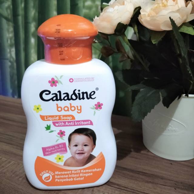 Jual CALADINE BABY LIQUID 200ML SABUN MANDI CAIR SABUN ANTI IRITASI ...