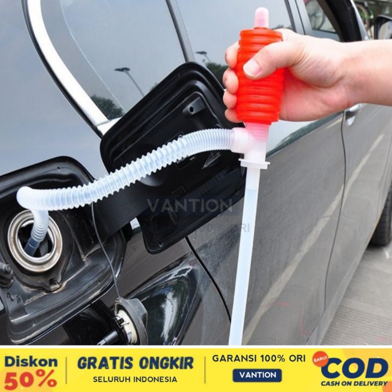 Jual Pompa Selang Sedot Bensin Minyak Manual Alat Penyedot Air Cairan ...