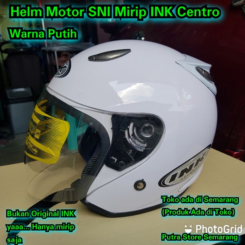 Jual Helm Motor SNI Warna Putih Centro2nan Helm SNI Harga mantapp ...