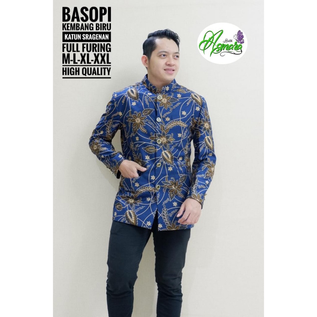Jual Basofi Semi Jas Batik Basopi by asmara VIRAL KEKINIAN 2023 ...