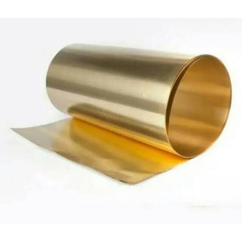 Jual Plat Kuningan 0,05mm x 360mm x 600mm brass plate | Shopee Indonesia