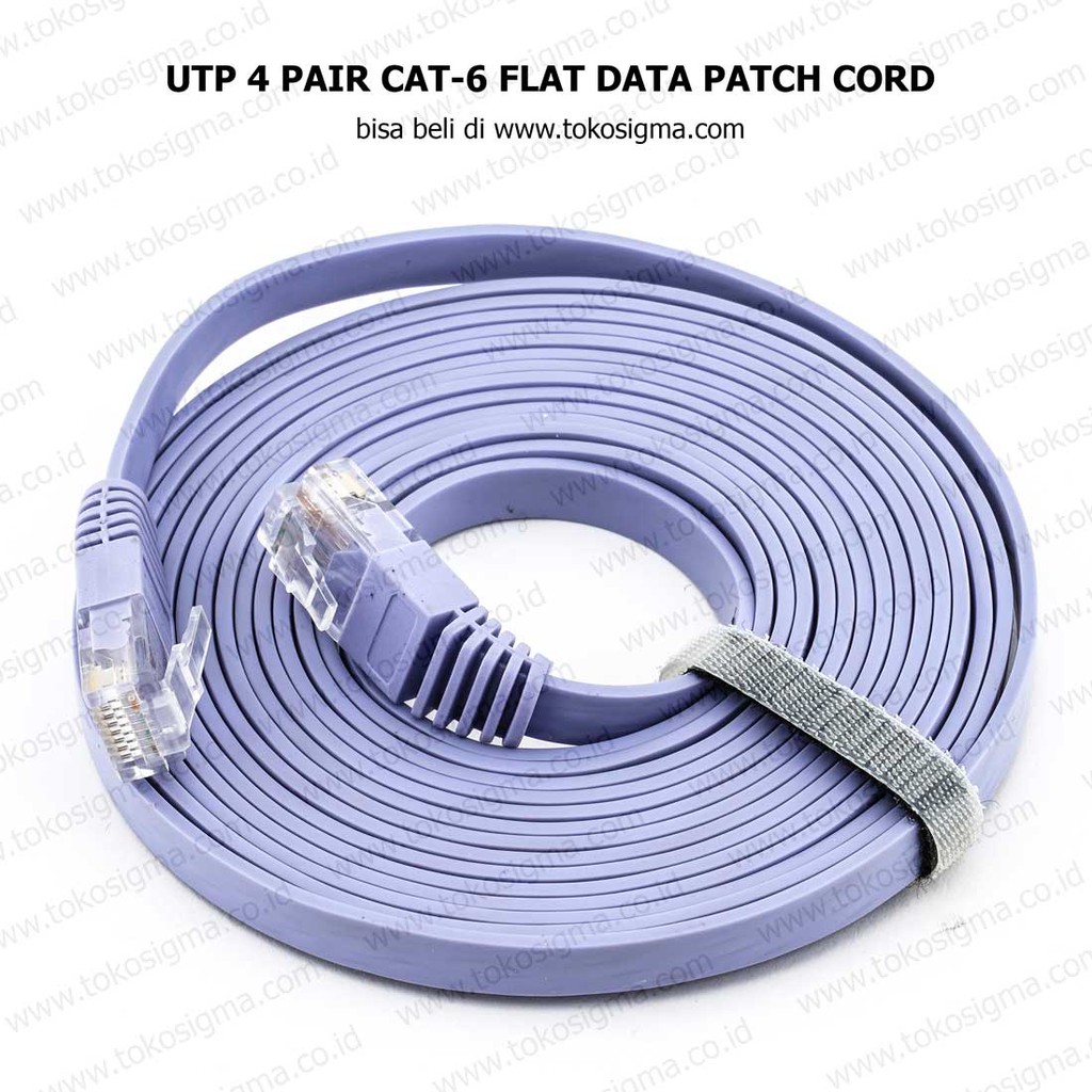 Jual KABEL LAN 3 Meter ETHERNET RJ-45 PACTH CORD CAT-6 FLAT BLUE ... Jual KABEL LAN 3 Meter ETHERNET RJ-45 PACTH CORD CAT-6 FLAT BLUE ...