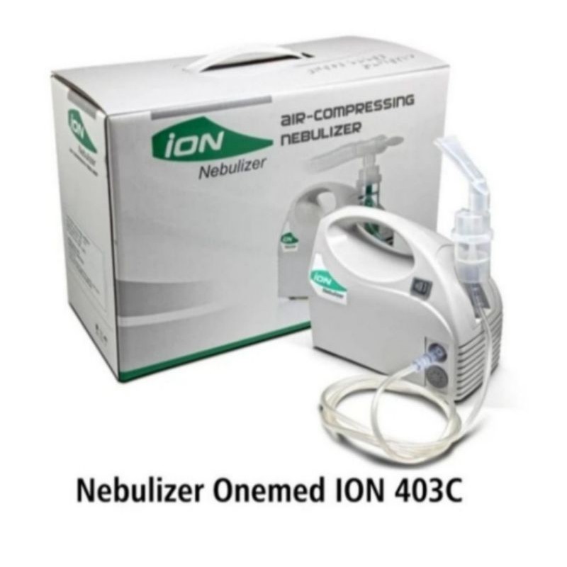 Jual nebulizer onemed ion 403c uap/ terapi uap Onemed inhalasi | Shopee ...