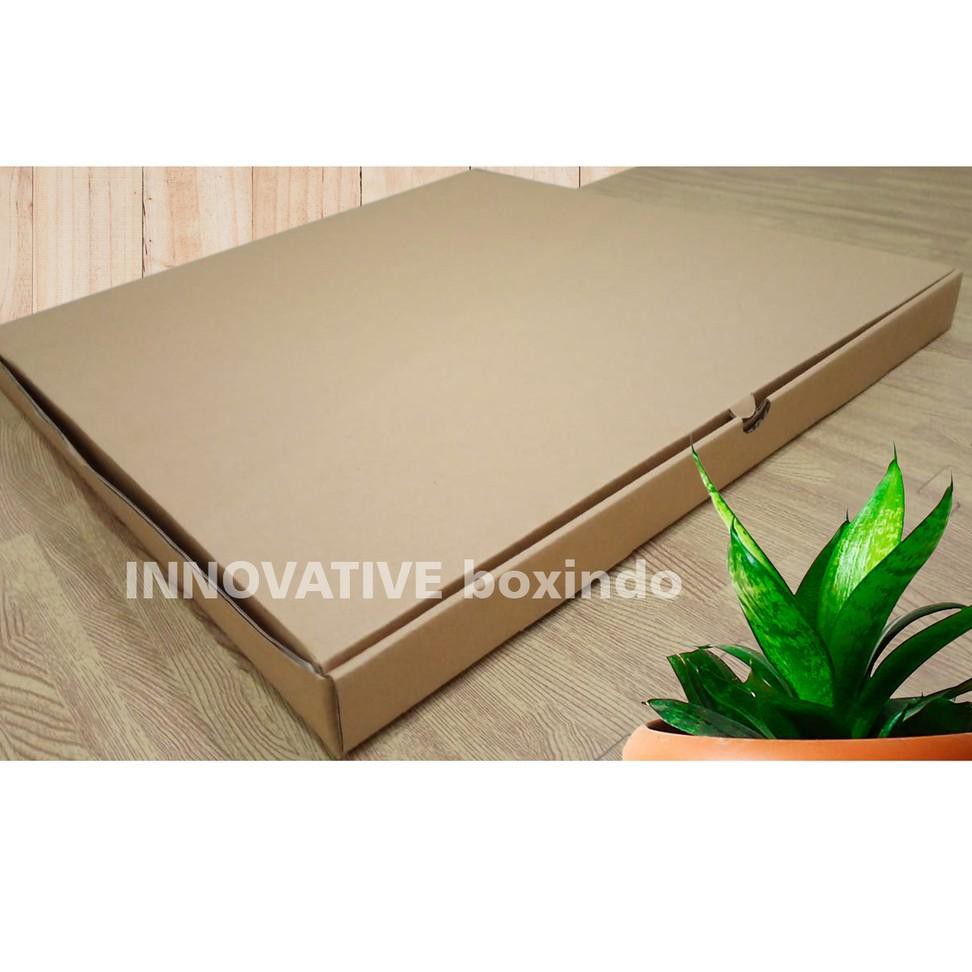 Jual FLASH SALE COD Box Pizza Besar 50x50x4 cm LD Kardus/Karton/Polos ...
