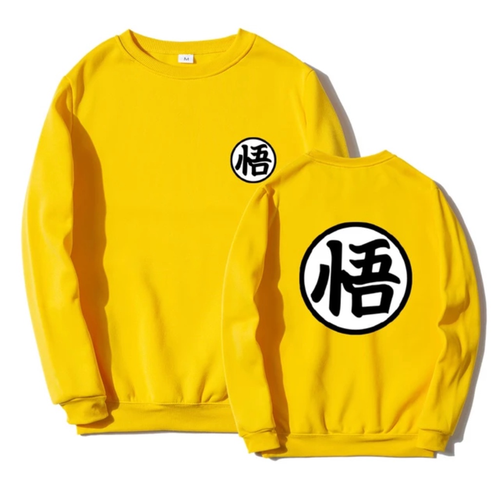 Jual DRAGON BALL Basic Sweater II BDRAGON BALL Sweater Crewneck II ...
