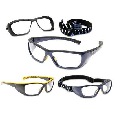 Jual Kacamata Safety Minus /Uvex Titmus Sw07 blue lis black | Shopee ...