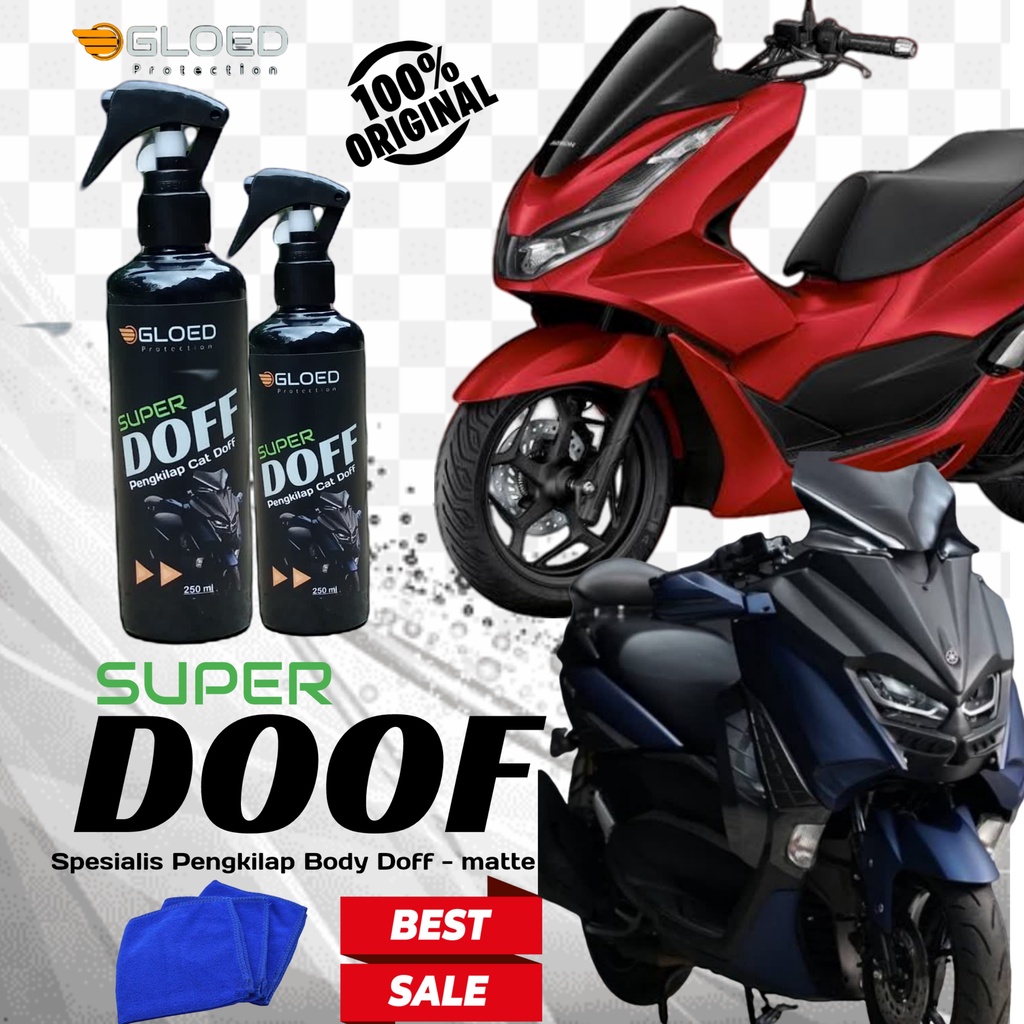 Jual Pengkilap body motor doff Gloed Spesialis / poles motor doff ...