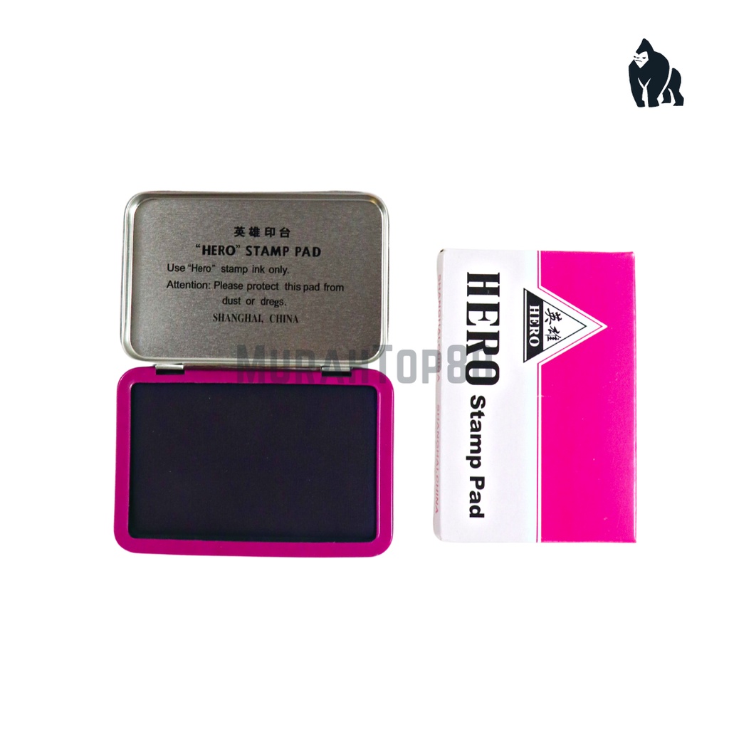 Jual Stamp Pad Hero E2460 Kecil / Bak Tempat Bantalan Stempel + Tinta ...