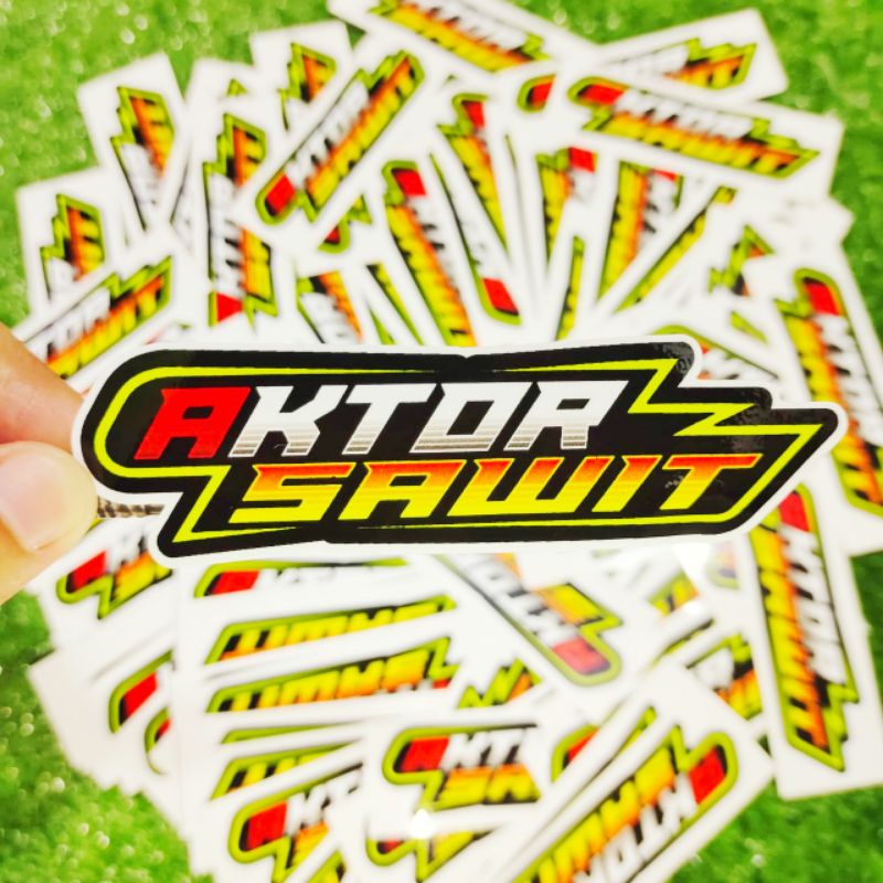 Jual stiker kata2 sticker Aktor sawit | Shopee Indonesia