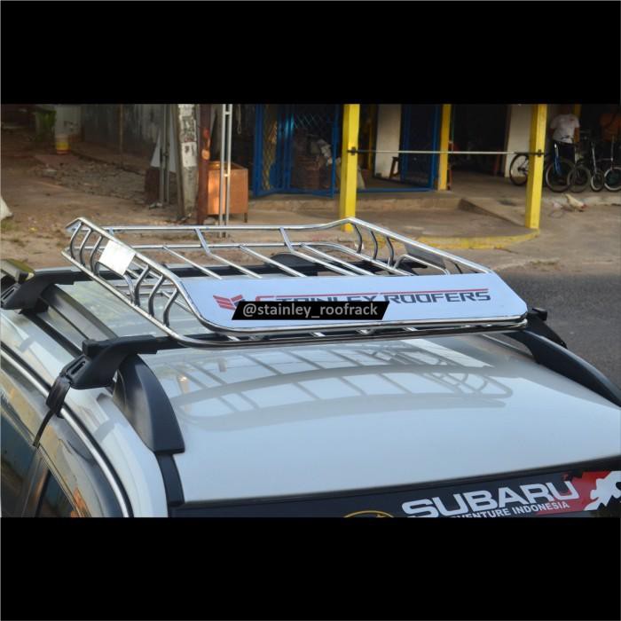 Jual comelcool098071- ROOF RACK MOBIL ROOFRACK STAINLESS COCOK UNTUK ...