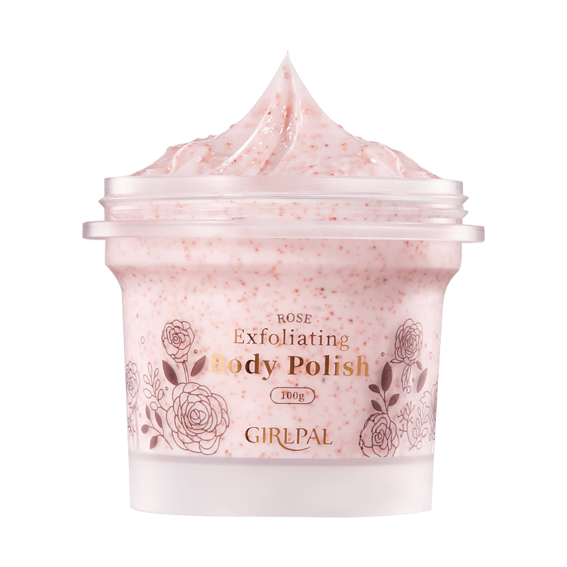 Jual GIRLPAL Rose Whitening Body Scrub 100g Exfoliating Scrub Badan ...