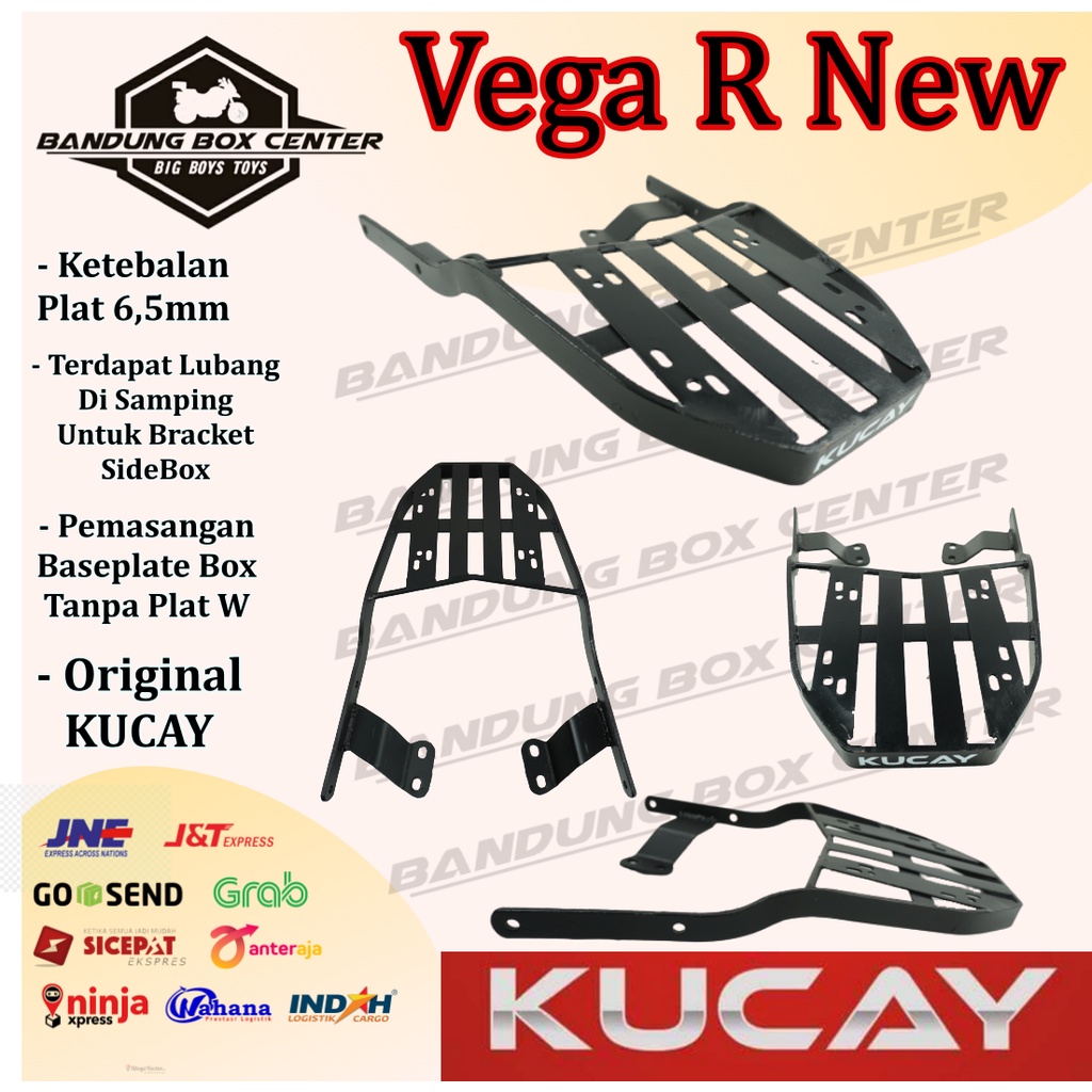 Jual Bracket Box atau Breket STATIS KUCAY motor Yamaha Vega R New KUCAY ...