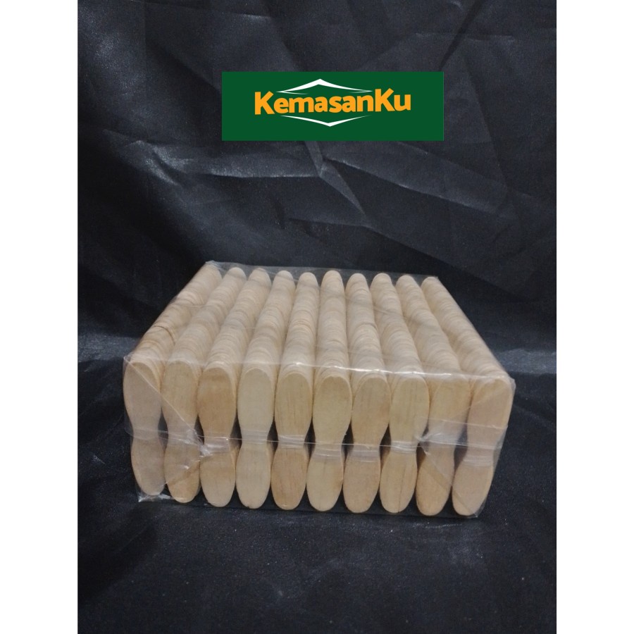Jual Sendok Kayu Ice Cream Berat Isi 1000 | Shopee Indonesia