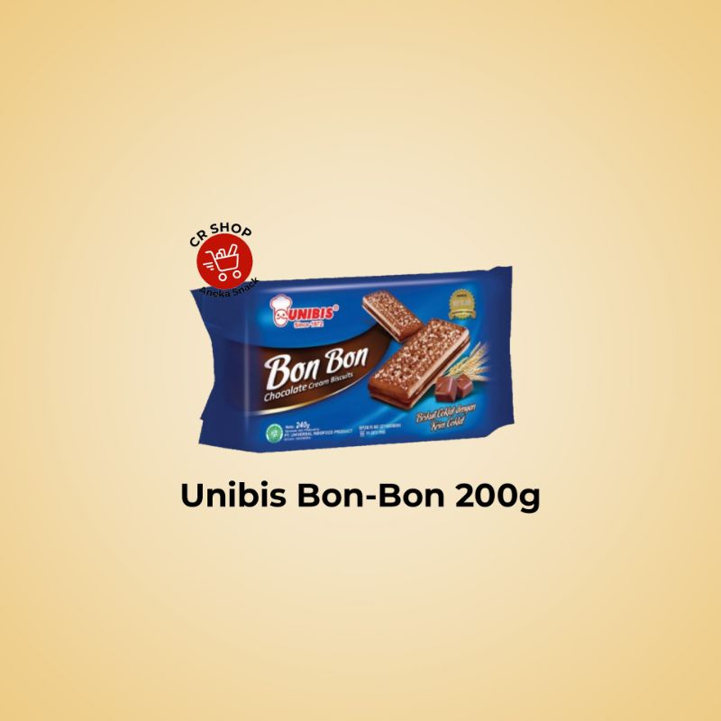 Jual PROMO!!! Unibis BonBon biskuit coklat @200g (1ball=7pcs) | Shopee ...