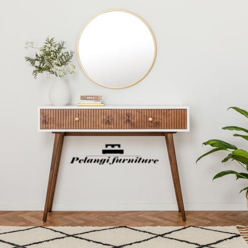 Jual meja console jati minimalis | Shopee Indonesia
