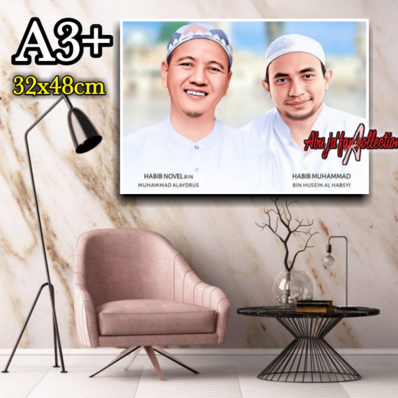 Jual POSTER FOTO HABIB NOVEL ALAYDRUS HABIB MUHAMMAD BIN HUSEN ALHABSYI ...