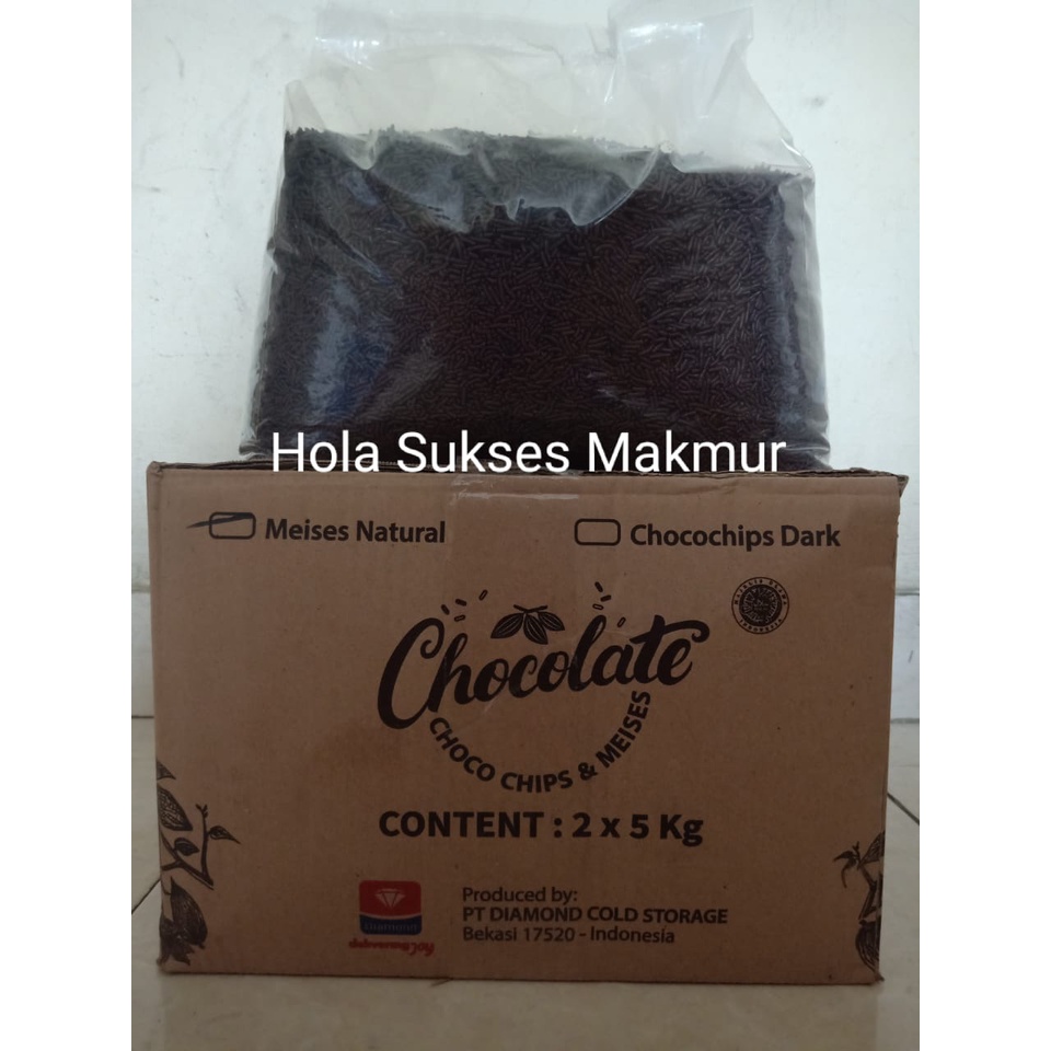 Jual Meses Coklat Diamond 1 Dus 10 Kg / Mesis Seres Cokelat Chocolate ...