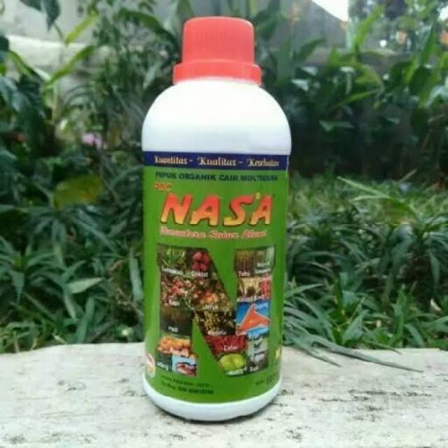 Jual pupuk organik cair poc nasa 500 cc - nutrisi tanaman & hewan | Shopee Indonesia