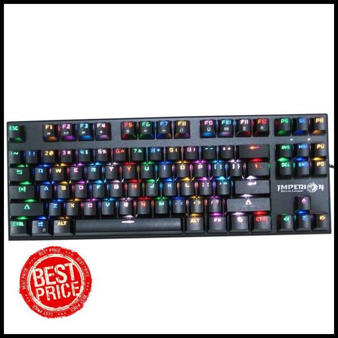 Jual Keyboard Gaming Mechanical Imperion Mech 7 Rgb - Abu-Abu Ready ...