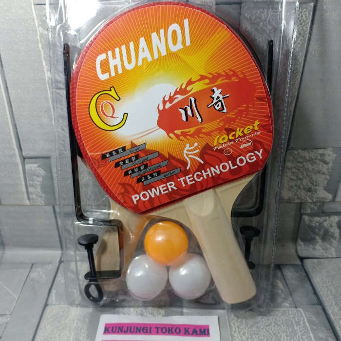 Jual DM Bed Pingpong include Bola dan Tiang Net CHUANQI Pimpong | Shopee Indonesia