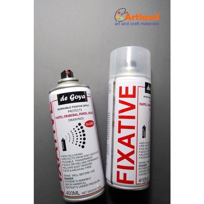 Jual PROMO De goya fixative workable spray 400ml | Shopee Indonesia