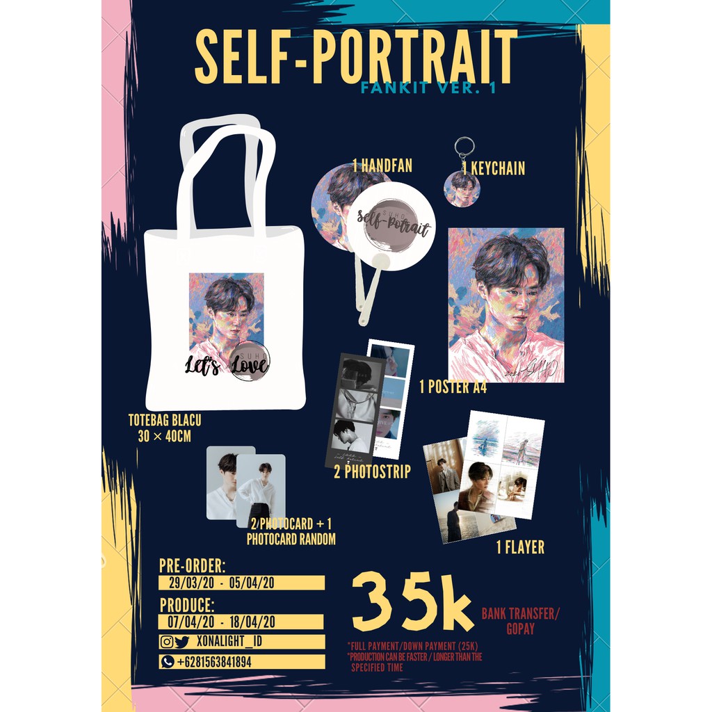 Jual [PO] Self-Portrait Fankit by xonalight | Shopee Indonesia