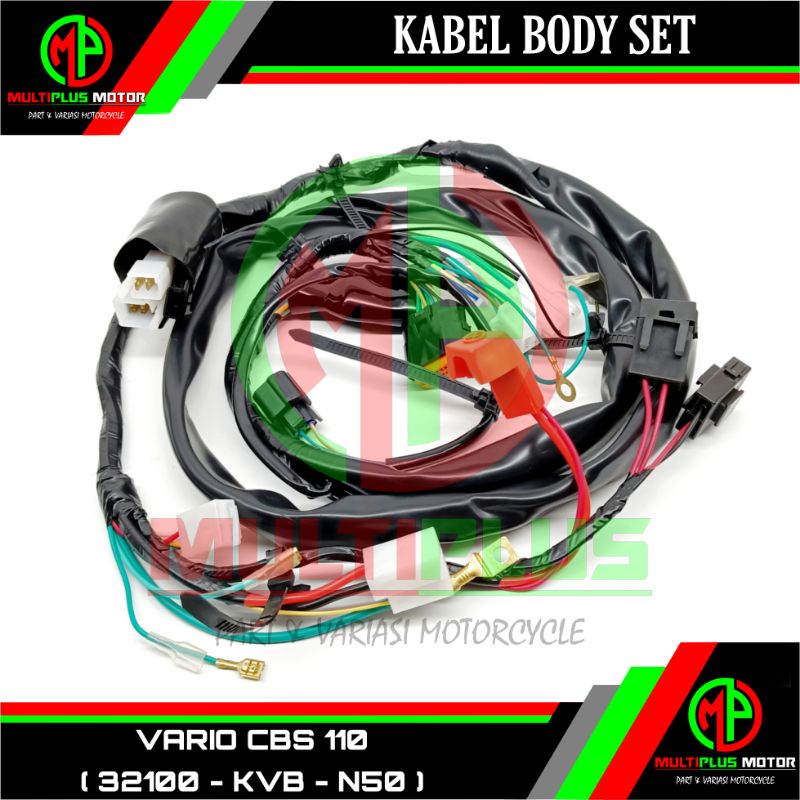Jual Kabel body Kabel bodi Kabel bodi motor set VARIO CBS,VARIO 110 CBS ...