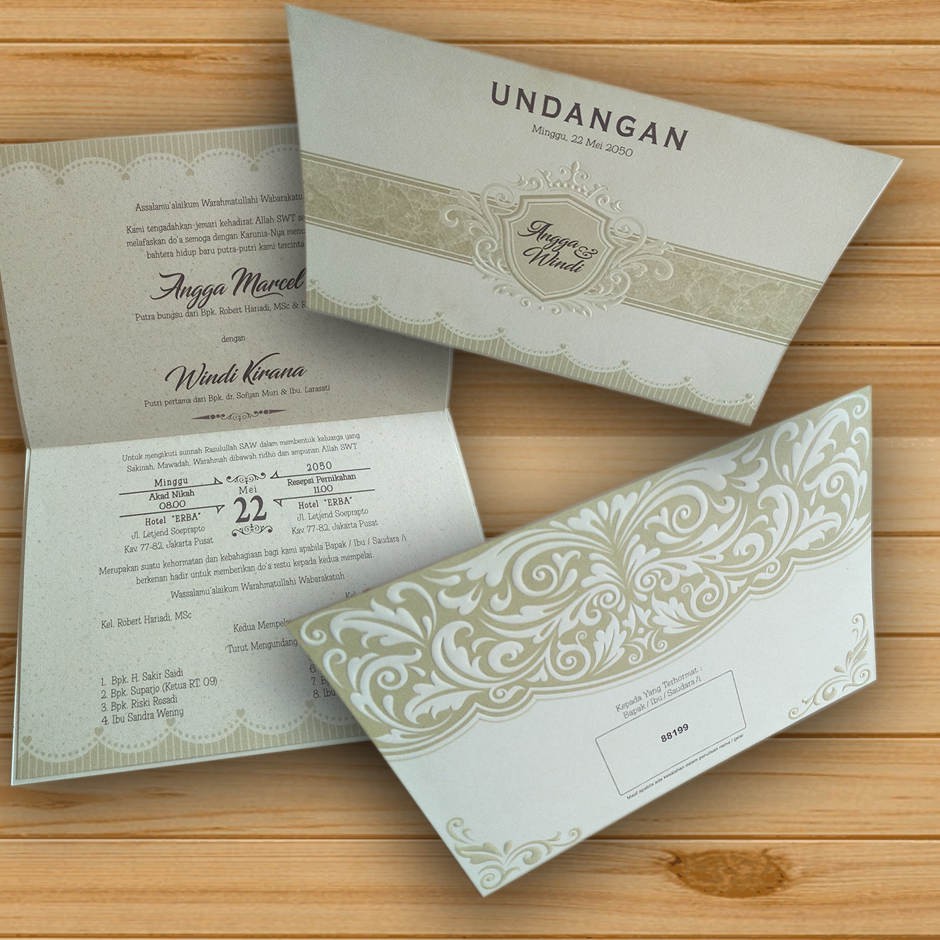 Jual KARTU UNDANGAN PERNIKAHAN / HAJATAN / MANTENAN / ULEM ULEM ...