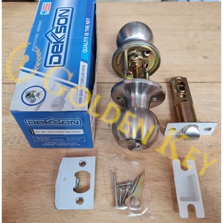Jual Kunci Bulat Pintu WC Kamar Mandi Dekkson Dekson KCBL T9587 BK SSS ...