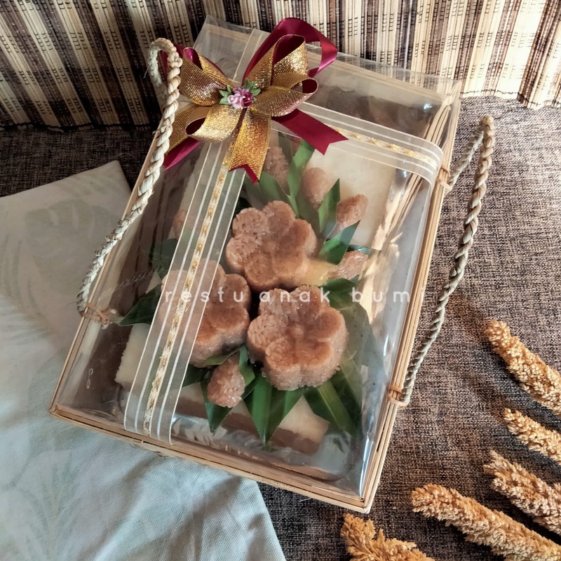 Jual (BMT) wadah parcel wadah hampers kotak seserahan keranjang ...