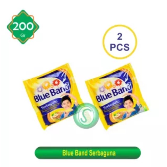 Jual Blue Band Serbaguna 200gr Sachet (2PCS) | Shopee Indonesia