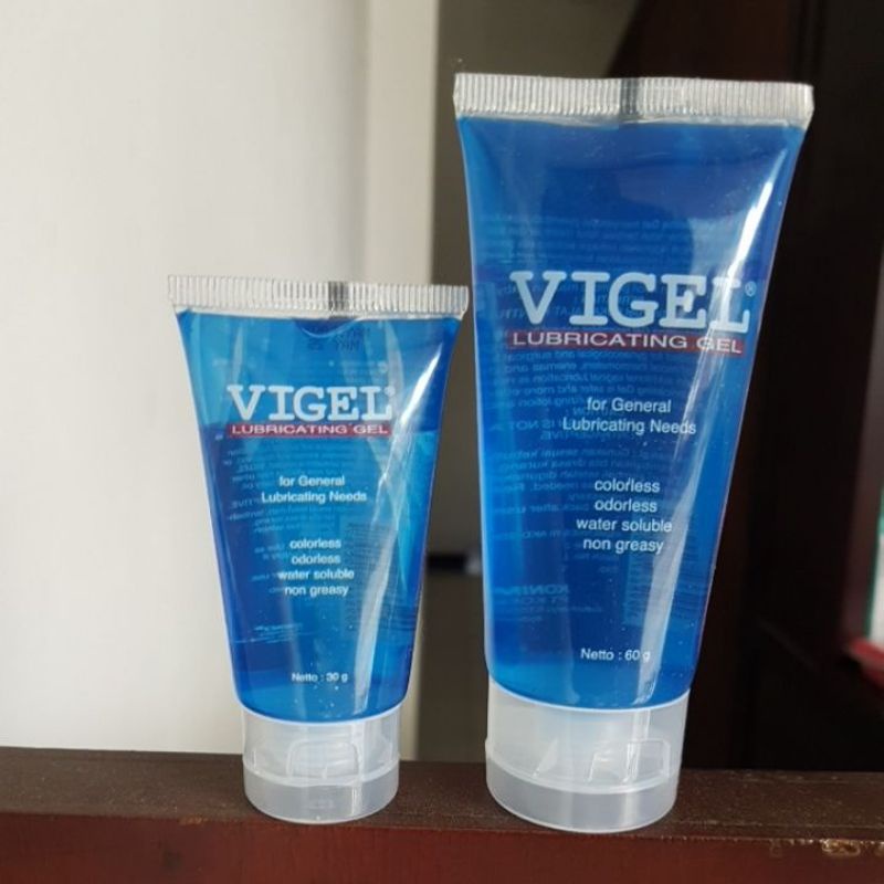 Jual VIGEL Lubricating Gel pelumas 30 g, 60 g | Shopee Indonesia