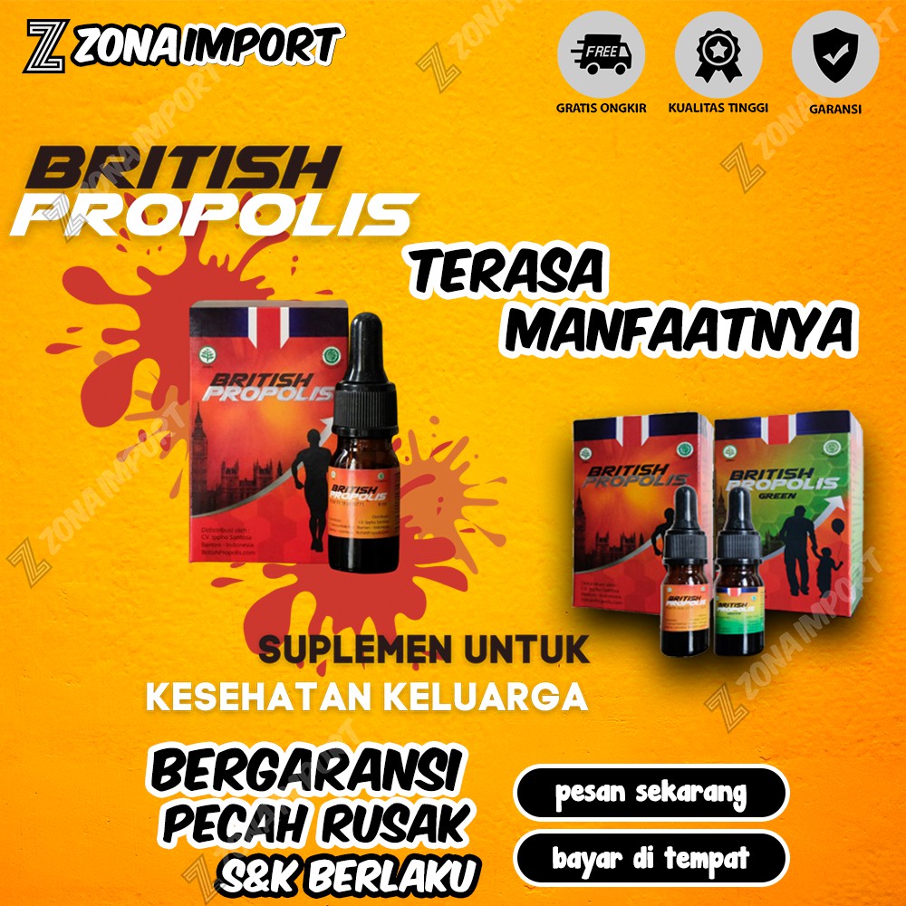 Jual British Propolis Original Rekomendasi Ippho Santosa | Shopee Indonesia