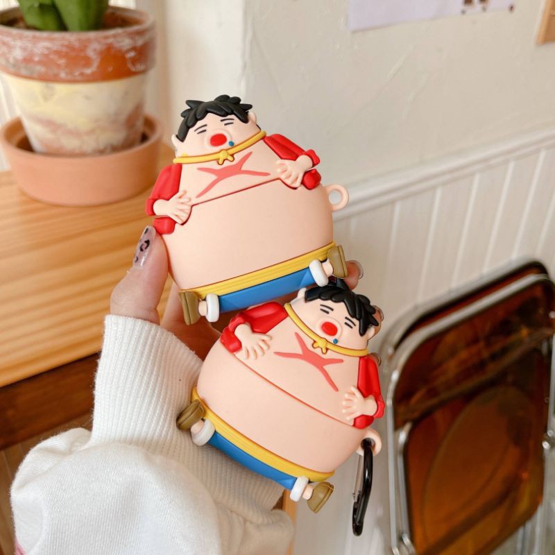 Jual CASING CASE AIRPODS LUFFY CHOPPER ONE PIECE FAT FATTY GEMUK ...
