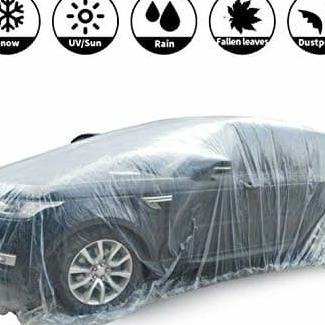 Jual PLASTIK COVER MOBIL BENING TEBAL TRANSPARAN SIZE L dan XL | Shopee ...