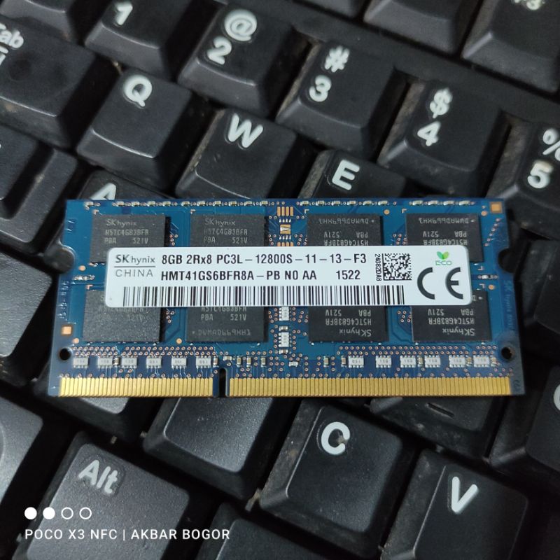 Jual Ram Laptop ddr3L pc3L 8gb 12800 | Shopee Indonesia