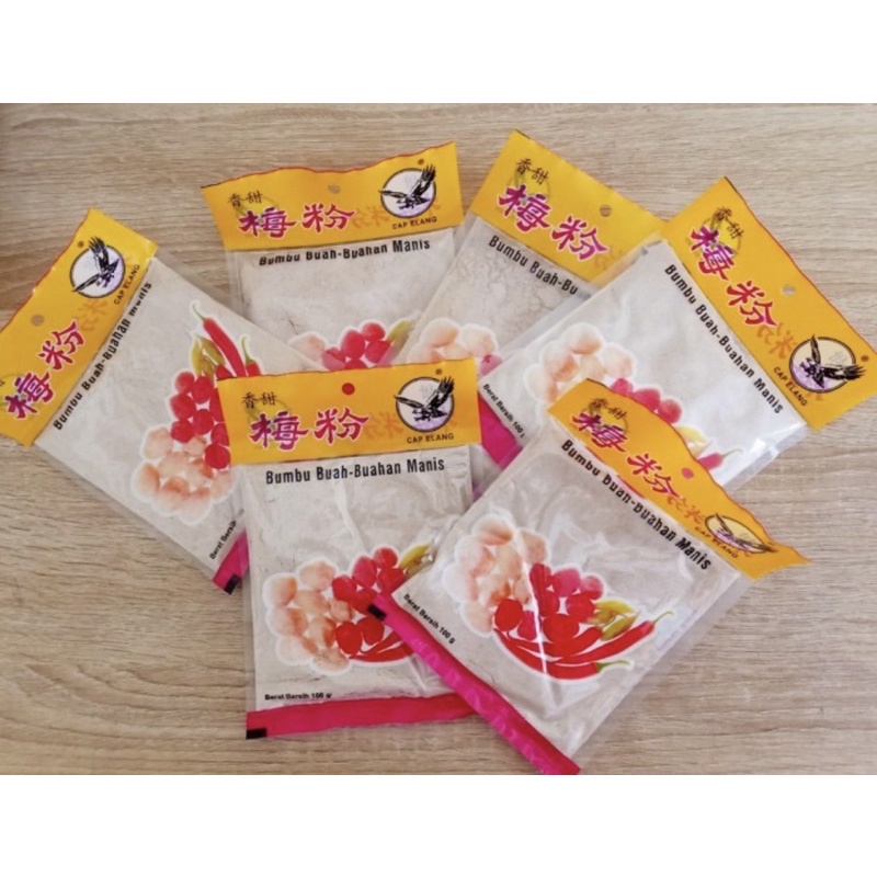 Jual BUMBU BUAH MANIS CAP ELANG / BUMBU BUAH PEDAS CAP ELANG 100gr ...