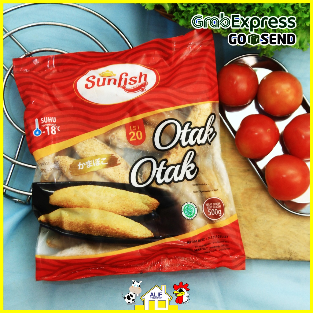Jual SUNFISH OTAK OTAK 500GR - ALIF FROZEN MART | Shopee Indonesia