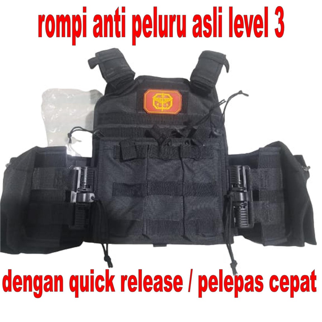 Jual rompi anti peluru senjata api asli level 3A III 3 A IIIA bullet ...