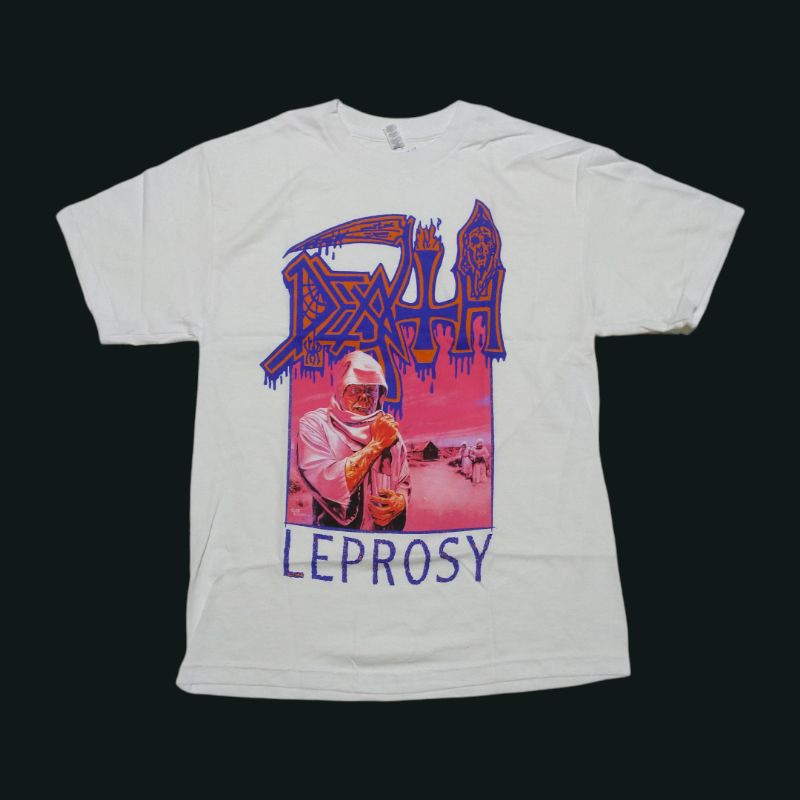 Jual Tshirt death - leprosy (white) | Shopee Indonesia