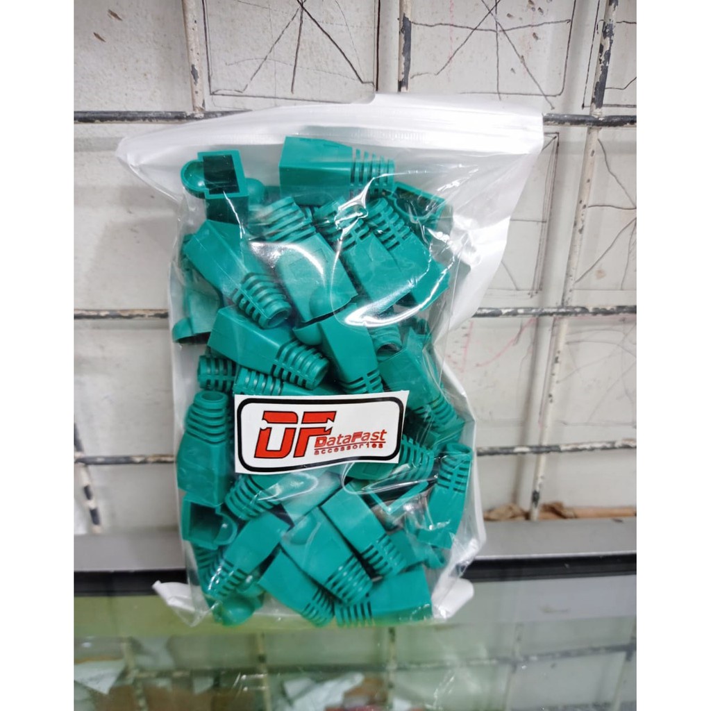 Jual DATA FAST Rj45 Connector CAT 5 FLAT CABLE DATAFAST CAT5 DF ...